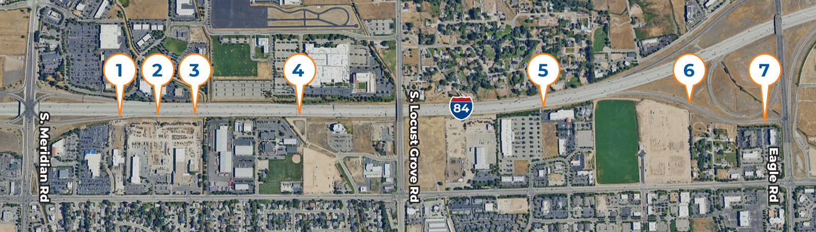 I-84 Meridian Interchange to Eagle Interchange Eastbound Auxiliary Lane ...
